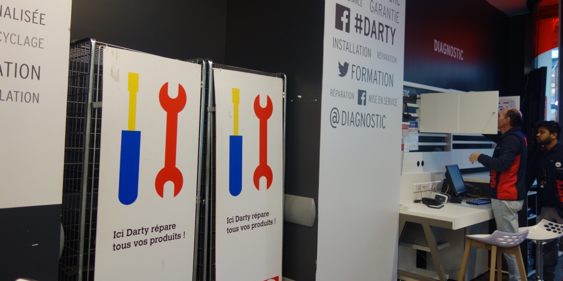 Darty centralise son SAV avec un comptoir service